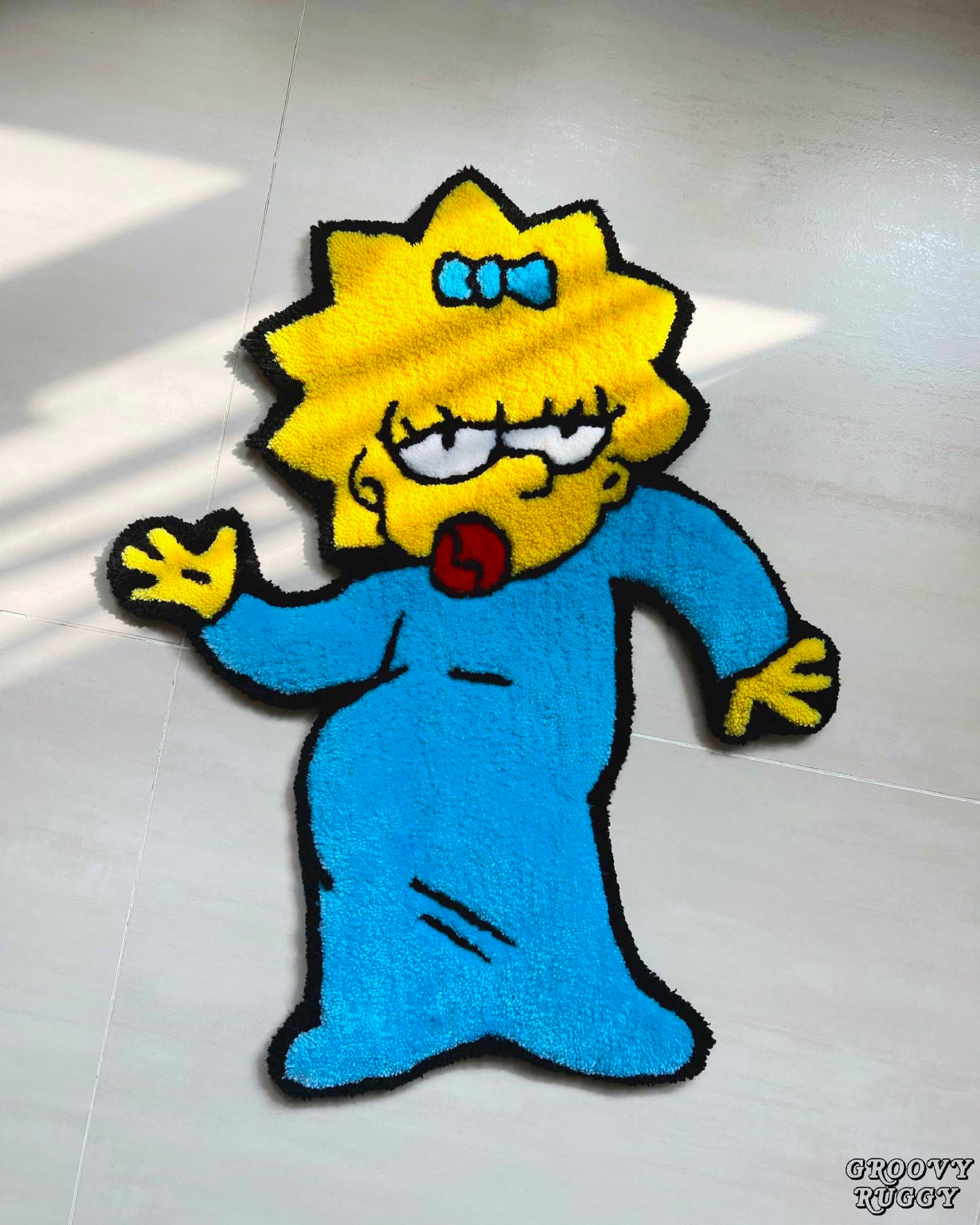 The Simpsons 阿森一族 Maggie Simpson RUG[in stock 現貨] – GROOVY RUGGY
